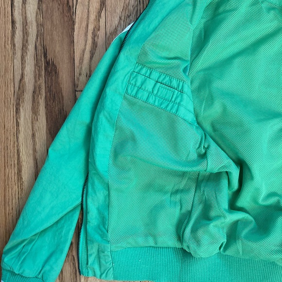Tonlion | Jackets & Coats | Tonlion Green Track Jacket Womens Sz S ...